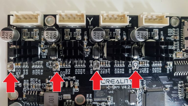 How To Adjust Vref Stepper Motor Current On Ender 3 Pro V2 Youmaketech